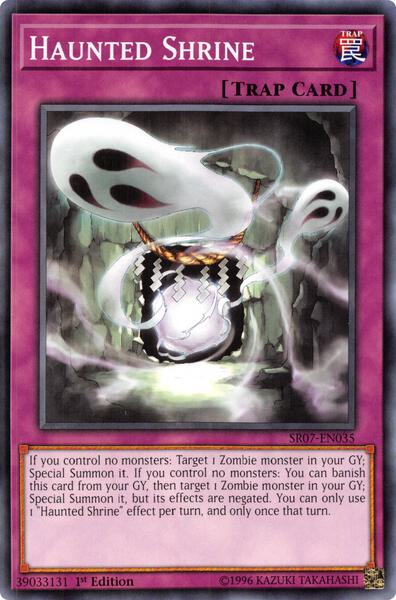 Haunted Shrine - Structure Deck: Zombie Horde - YuGiOh - TCGplayer.com