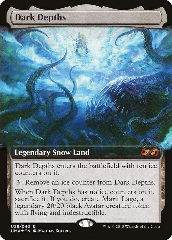 Dark Depths - Ultimate Masters: Box Toppers - Magic: The Gathering ...