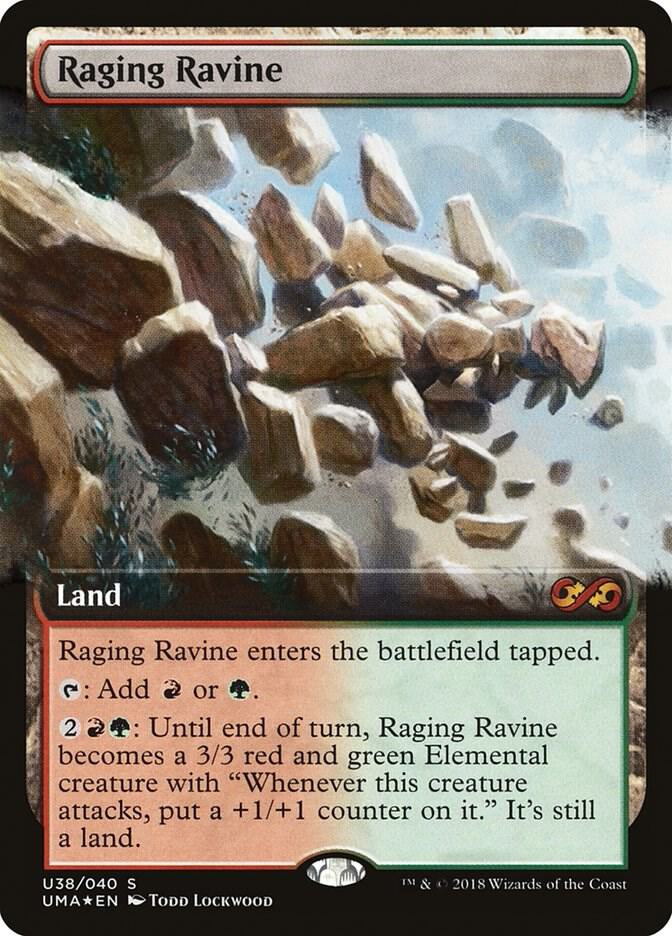 Raging Ravine - Ultimate Masters: Box Toppers - Magic: The Gathering ...