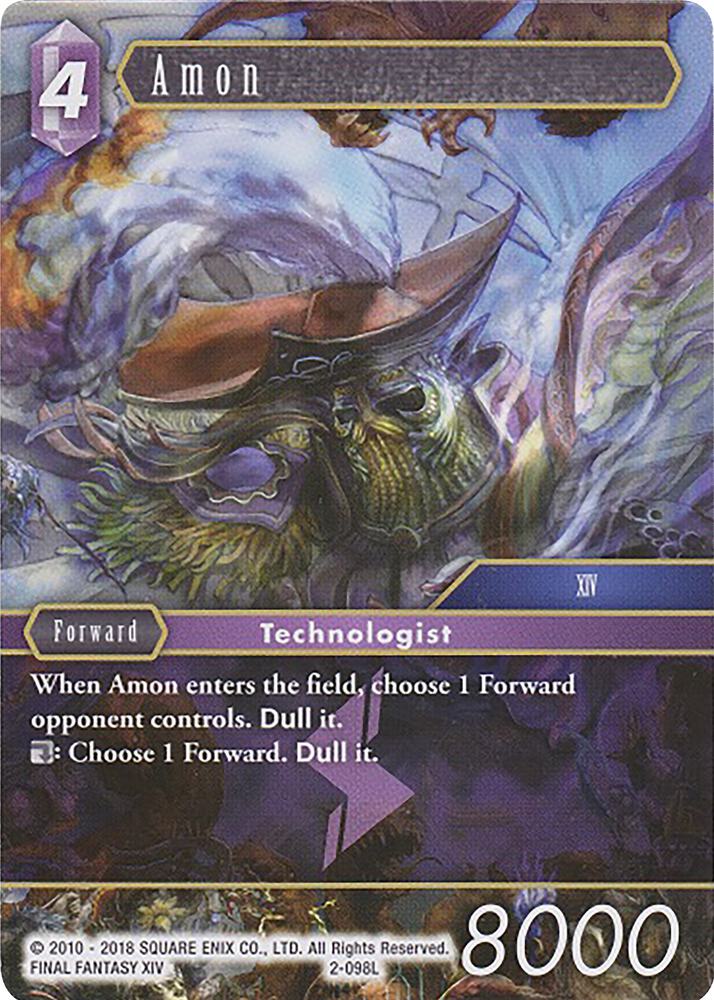 Amon - 2-098L - Deck Exclusive Cards - Final Fantasy TCG - TCGplayer.com