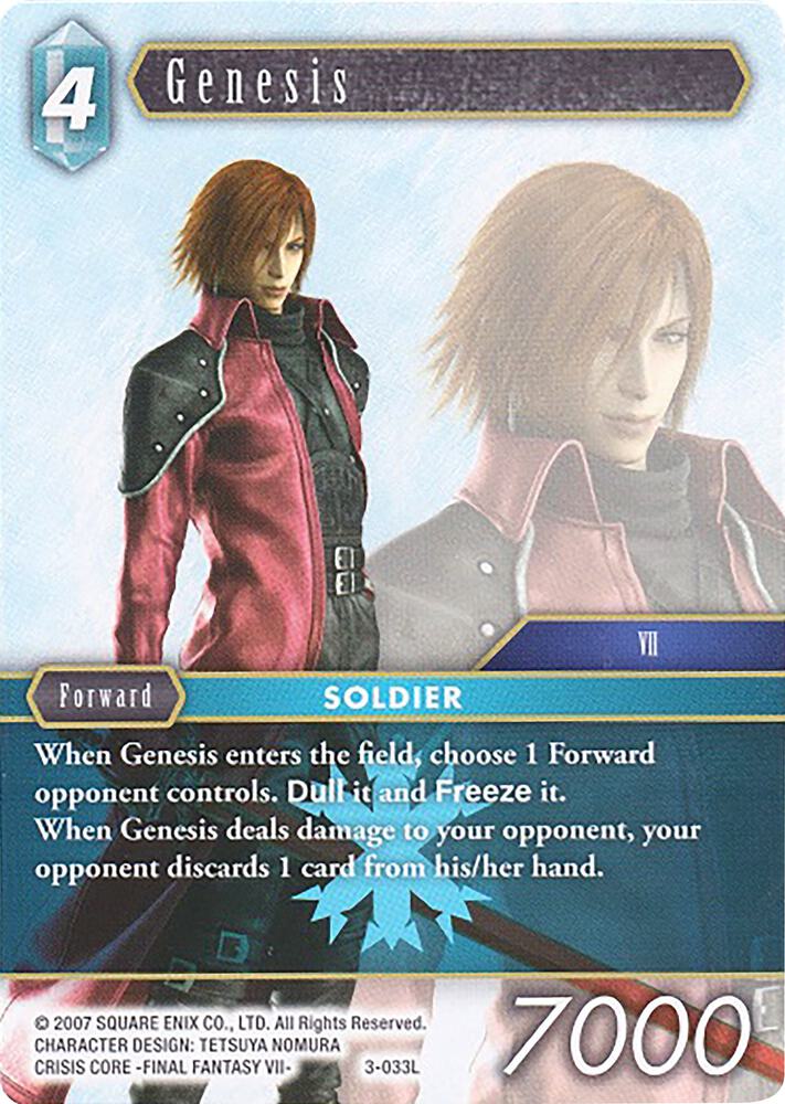 Genesis - 3-033L - Deck Exclusive Cards - Final Fantasy TCG - TCGplayer.com