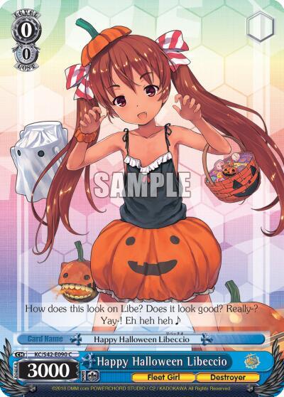Happy Halloween Libeccio - KanColle: Arrival! Reinforcement Fleets from ...