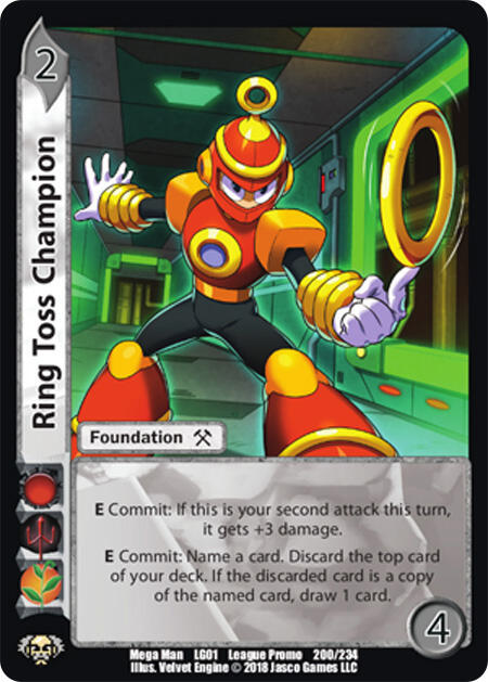 Ring Toss Champion - Capcom Casual League Kit - UniVersus - TCGplayer.com
