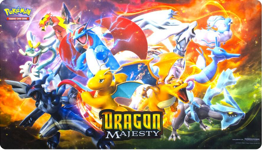 Pokemon TCG: Dragon Majesty Super-Premium Playmat - Pokemon International Playmats - Playmats ...