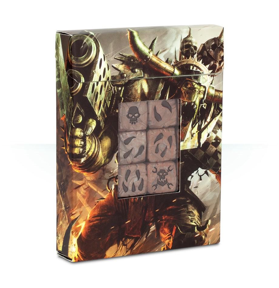 Warhammer: 40K - Ork Dice (20-Pack) - Warhammer Game Accessories ...