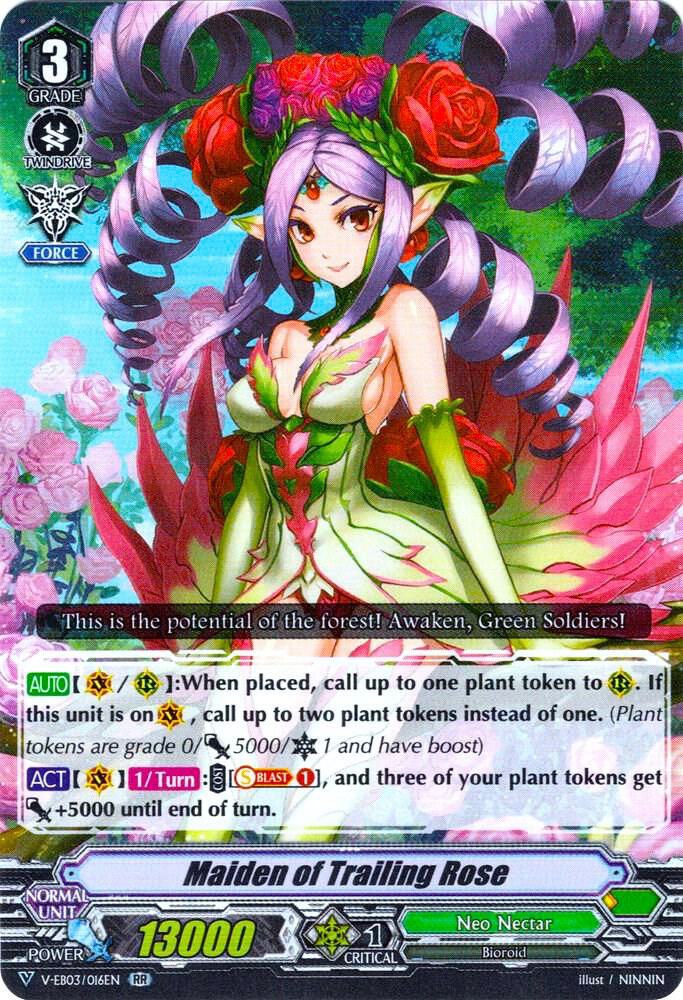 Maiden of Trailing Rose - V-EB03: ULTRARARE MIRACLE COLLECTION - Cardfight Vanguard - TCGplayer.com