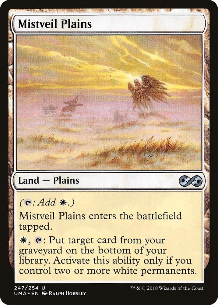 Mistveil Plains - Ultimate Masters - Magic: The Gathering - TCGplayer.com