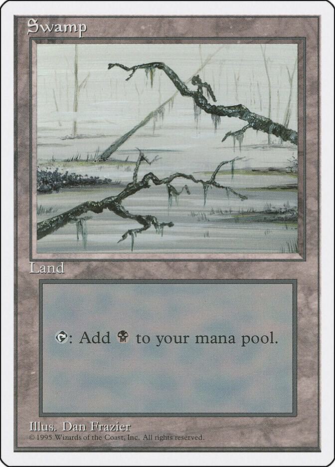 Swamp (C) - Fourth Edition - Magic: The Gathering - TCGplayer.com