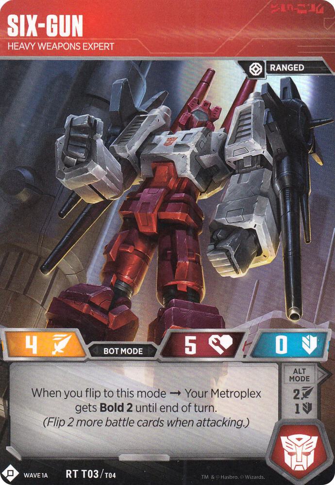 Slammer - Combat Drone (Wave 1A - Metroplex) - Wave 1 - Transformers TCG