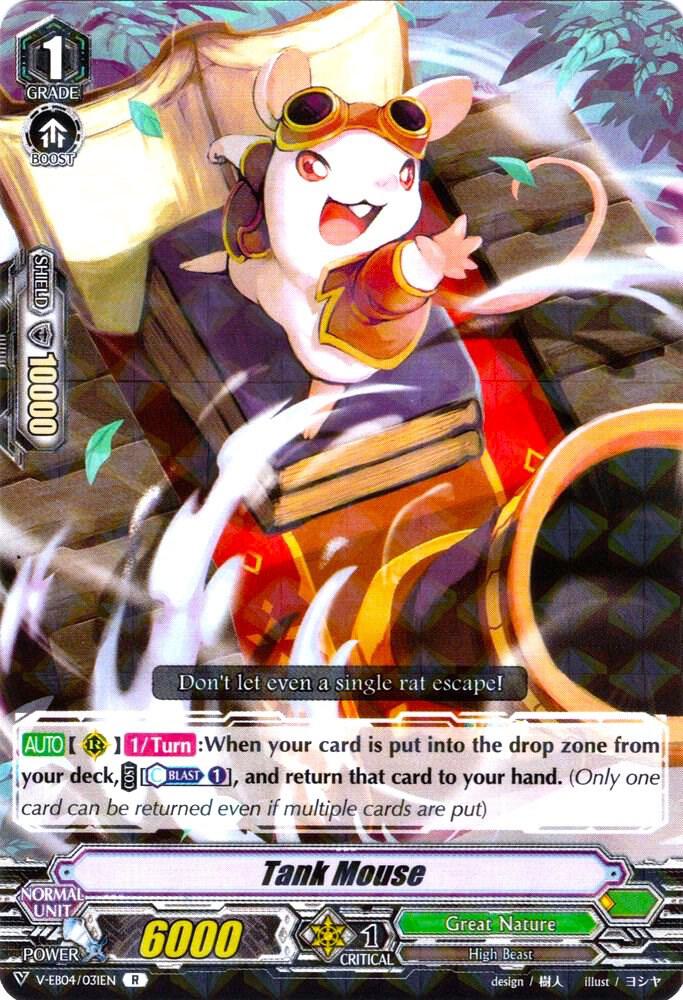 Tank Mouse - V-EB04: The Answer of Truth - Cardfight Vanguard ...