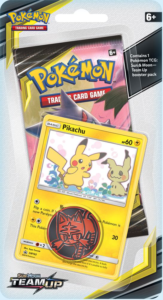 Team Up Single Pack Blister [Pikachu] - SM - Team Up - Pokemon ...