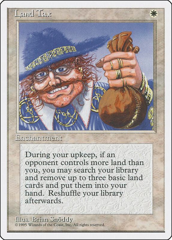 Land Tax - Fourth Edition - Magic: The Gathering - TCGplayer.com