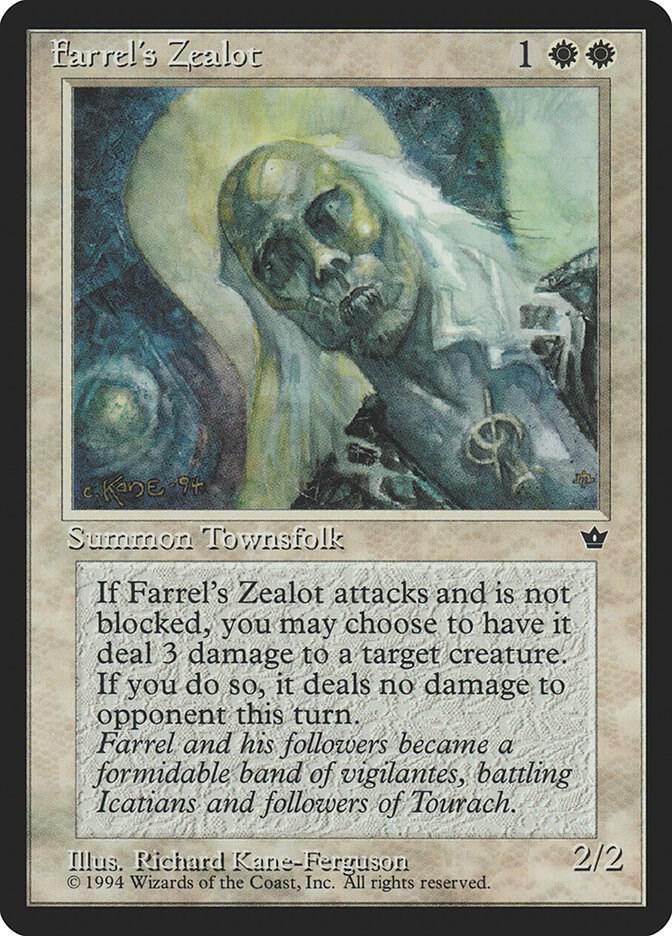 Farrel's Zealot (Kane-Ferguson) - Fallen Empires - Magic: The Gathering ...