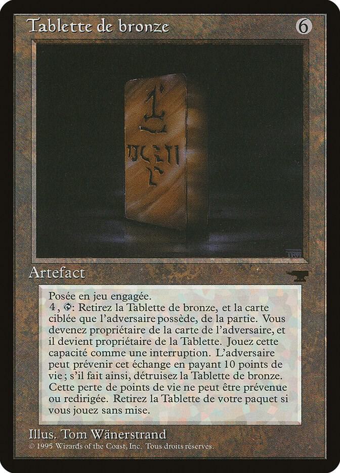 Bronze Tablet (French) - "Tablette de bronze" - Renaissance - Magic ...