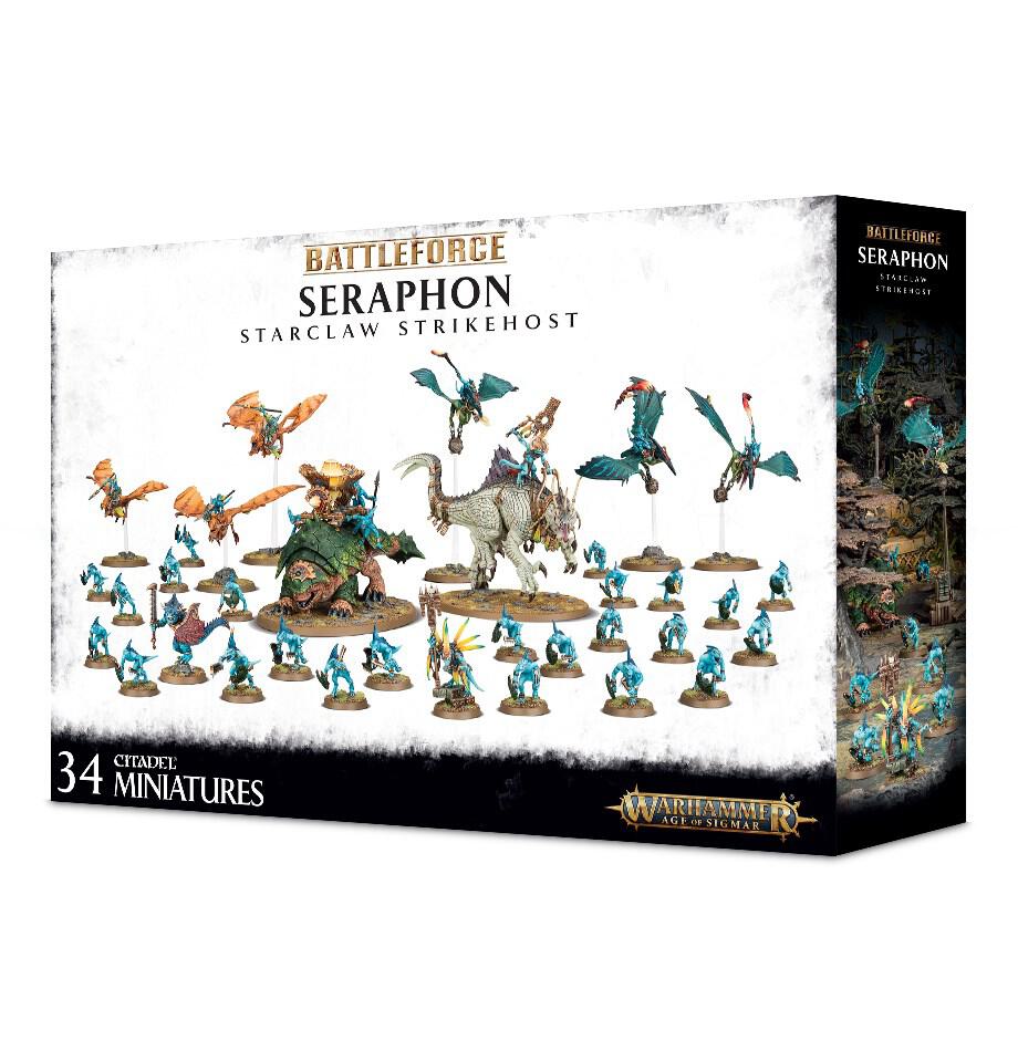Warhammer: 40K - Battleforce: Seraphon Starclaw Strikehost - Warhammer ...