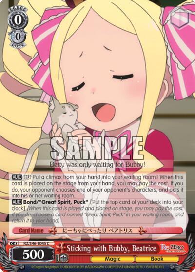 Forbidden Library - Re:ZERO - Weiss Schwarz