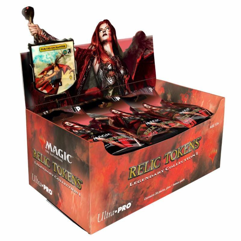 Relic Tokens: Legendary Collection Display Box - Ultra Pro Tokens ...
