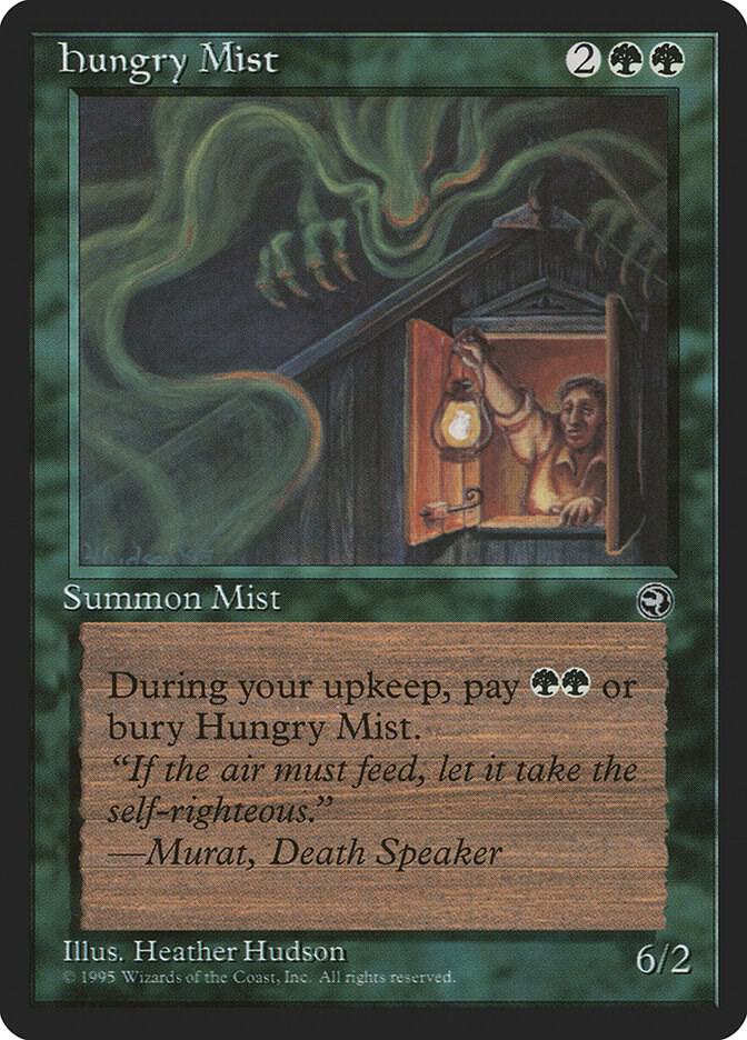 Hungry Mist [Version 2] - Homelands - Magic: The Gathering - TCGplayer.com