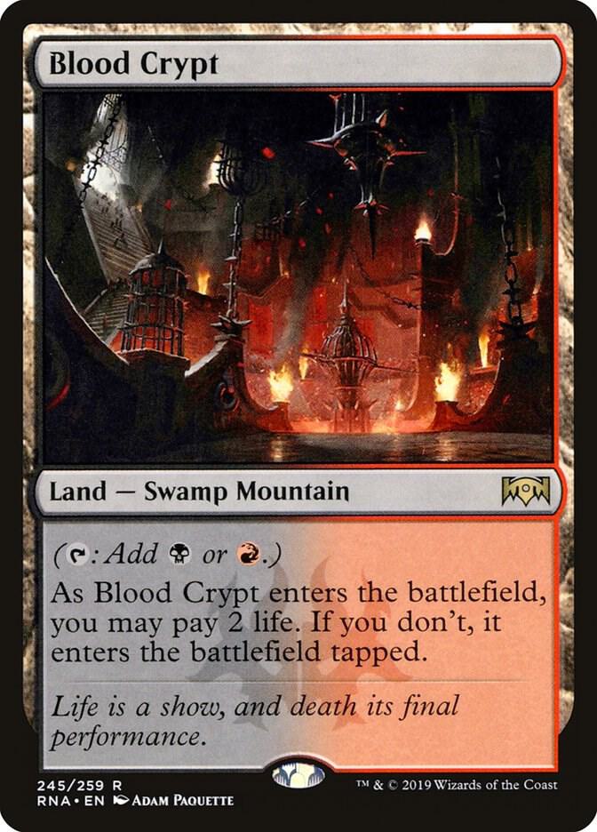 Blood Crypt - Ravnica Allegiance - Magic: The Gathering - TCGplayer.com