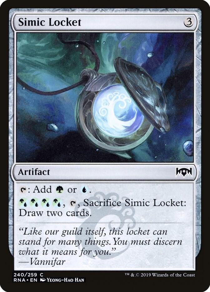 Simic Locket - Ravnica Allegiance - Magic: The Gathering - TCGplayer.com