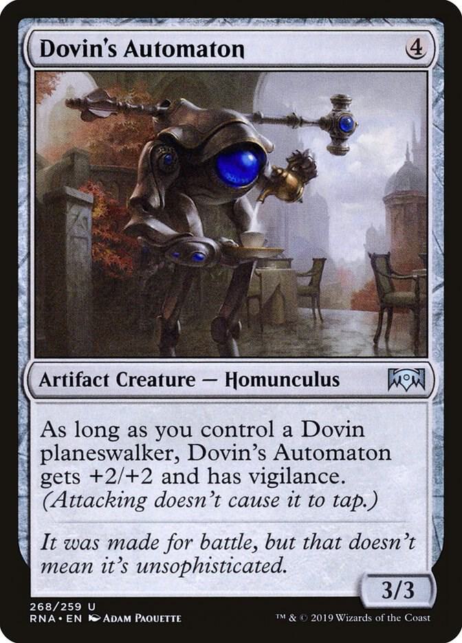 Dovin's Automaton - Ravnica Allegiance - Magic: The Gathering ...