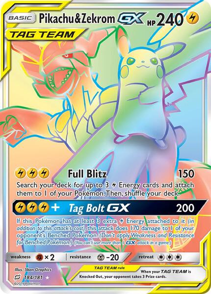 The 10 Most Expensive TAG TEAM Pokémon-GX | TCGplayer