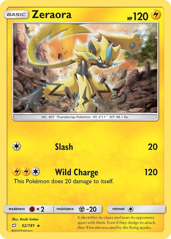 Unbroken Bonds Lightning Loop Theme Deck - [Zeraora] - SM - Unbroken Bonds - Pokemon