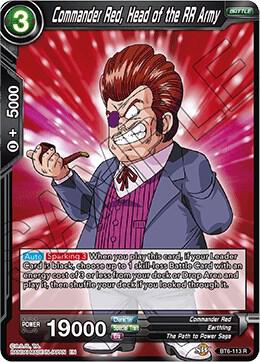 Commander Red, Head of the RR Army - Destroyer Kings - Dragon Ball ...