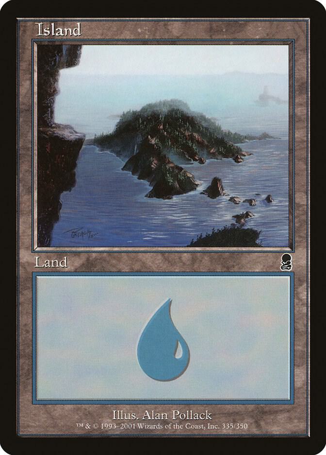 Island (335) - Odyssey - Magic: The Gathering - TCGplayer.com