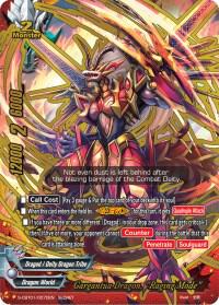 Gargantua Dragon, "Raging Mode" - S-CBT01: Golden Garga - Future Card ...