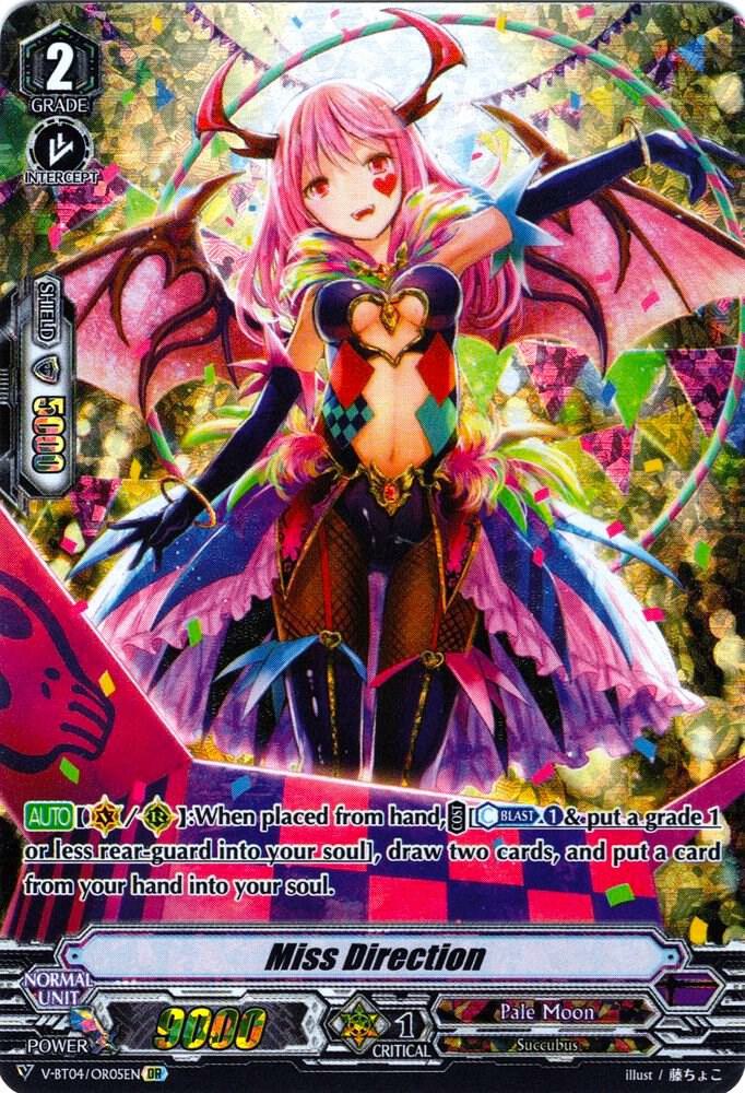 Miss Direction (OR) - V-BT04: Vilest! Deletor - Cardfight Vanguard - TCGplayer.com