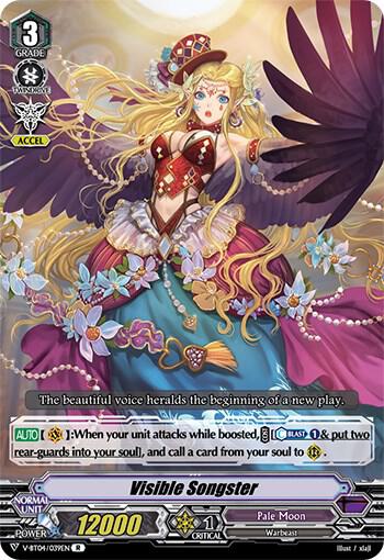 Visible Songster - V-BT04: Vilest! Deletor - Cardfight Vanguard - TCGplayer.com