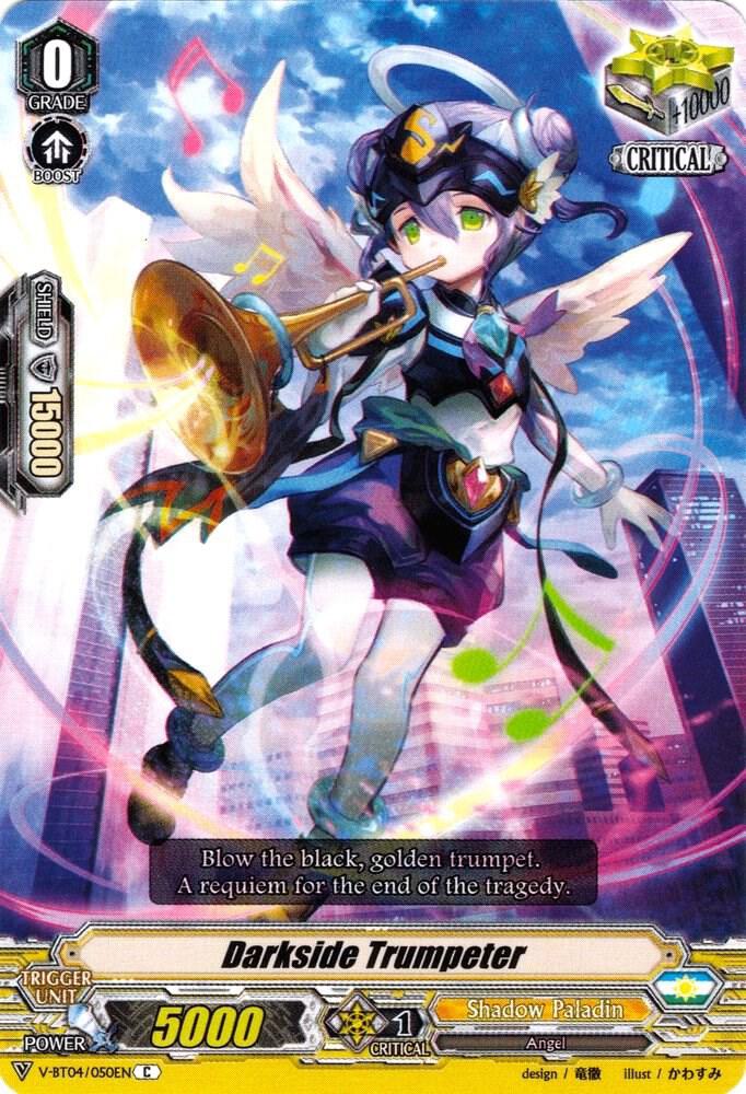 Darkside Trumpeter - V-BT04: Vilest! Deletor - Cardfight Vanguard
