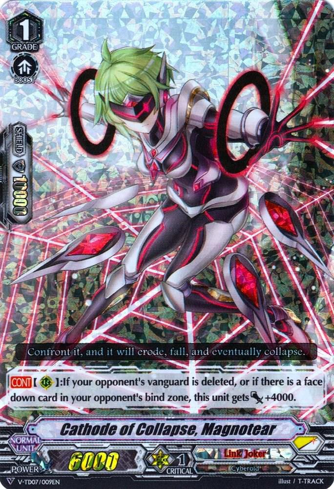 Cathode of Collapse, Magnotear (RRR Foil) - V-TD07: Kouji Ibuki - Cardfight Vanguard