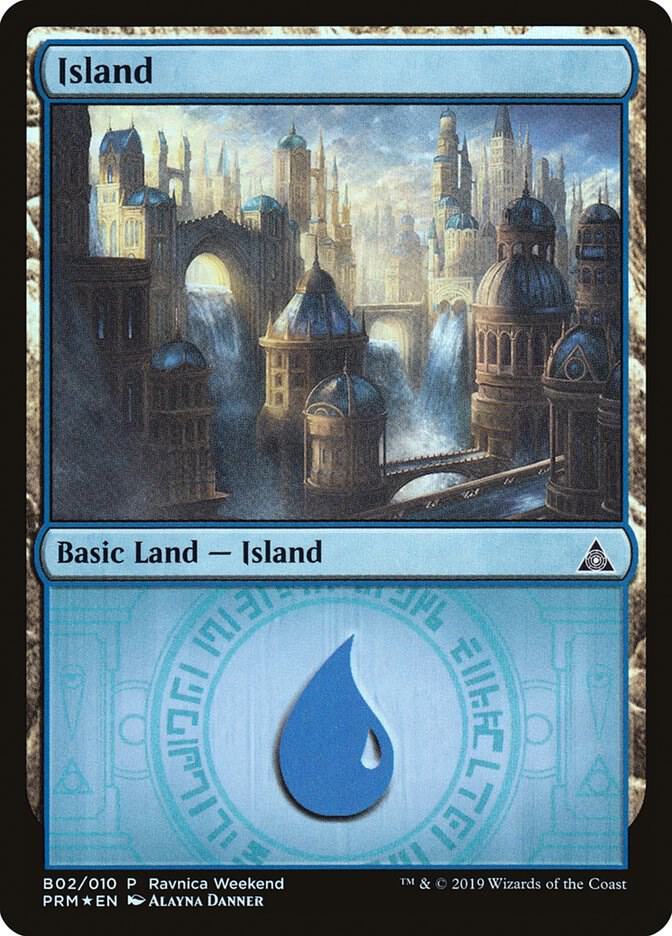 Island - Azorius (B02) - Launch Party & Release Event Promos - Magic ...