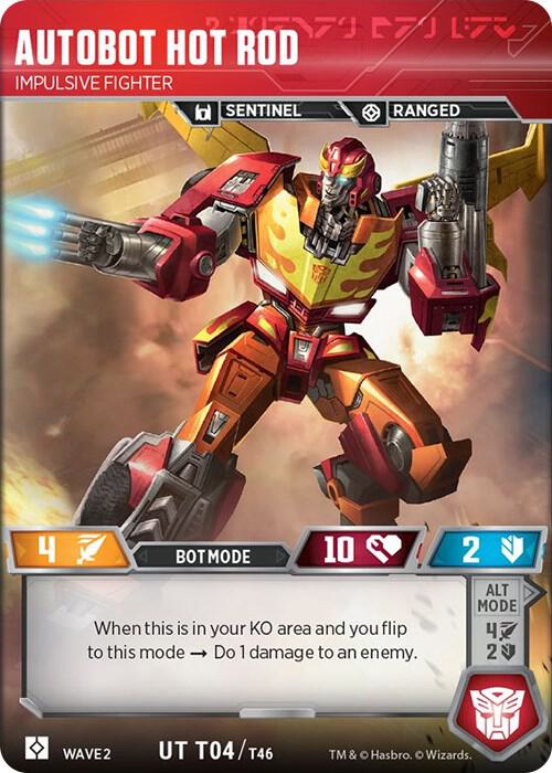 Autobot Hot Rod - Impulsive Fighter - Rise of the Combiners ...