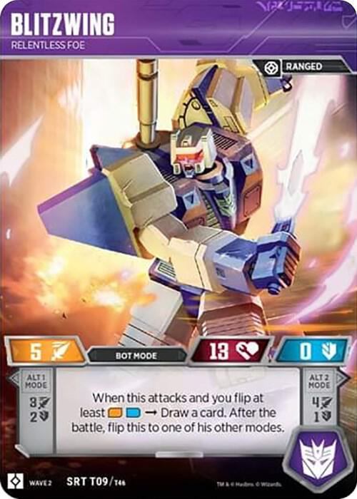 Blitzwing - Relentless Foe - Rise of the Combiners - Transformers TCG ...
