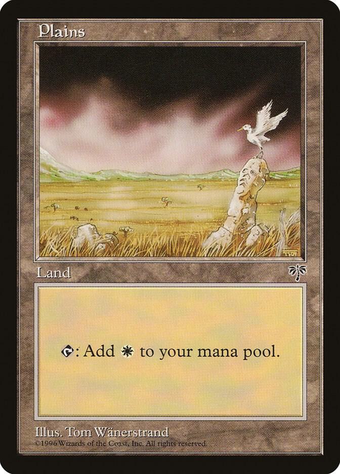 Plains (Ant Hill) - Tempest - Magic: The Gathering