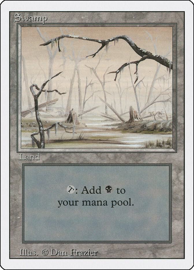 Swamp (B) - Revised Edition - Magic: The Gathering - TCGplayer.com
