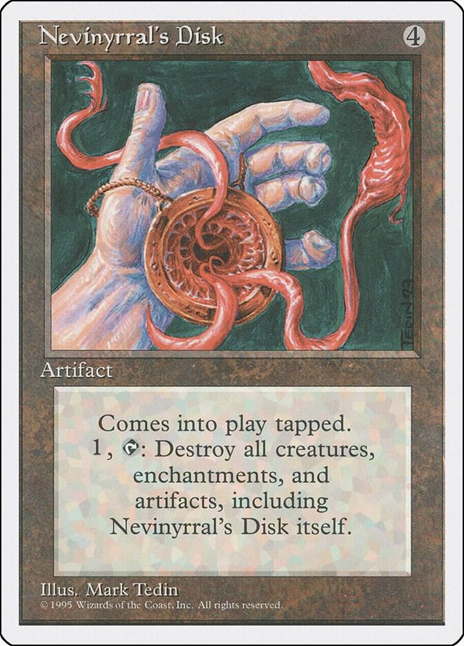 Nevinyrral's Disk - Fourth Edition - Magic: The Gathering - TCGplayer.com