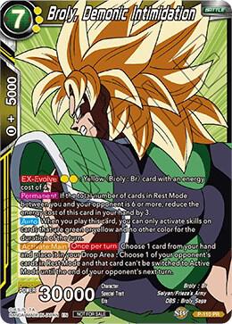 Broly, Demonic Intimidation (Broly Pack Vol. 3) - Promotion Cards ...