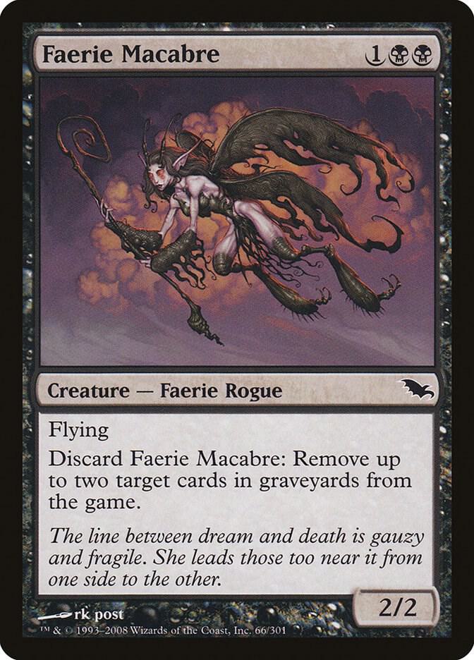 Faerie Macabre - Shadowmoor - Magic: The Gathering - TCGplayer.com