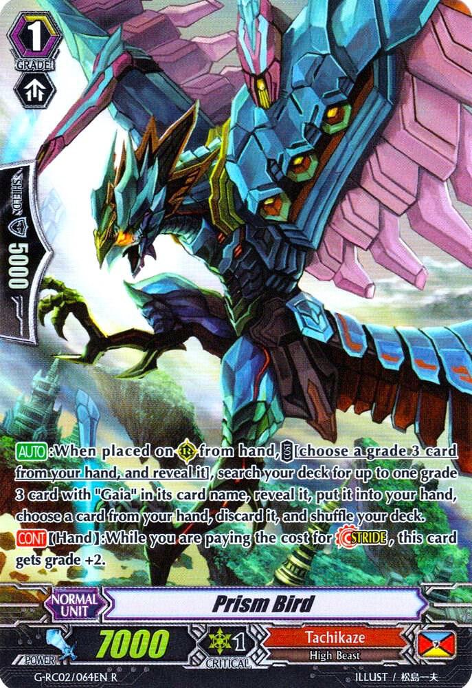 Prism Bird - G-RC02: Revival Collection - Cardfight Vanguard