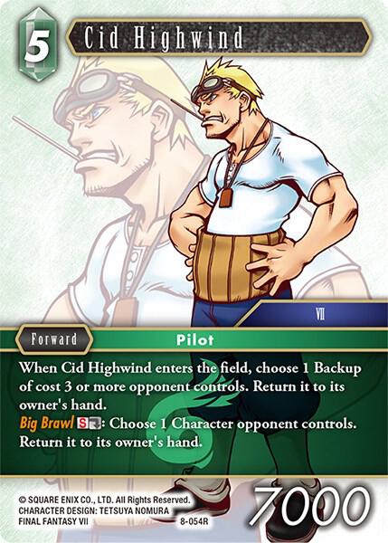 Cid Highwind - Opus VIII - Final Fantasy TCG - TCGplayer.com