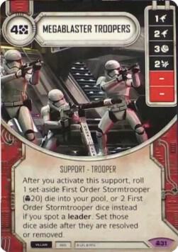 Megablaster Troopers (Card Only) - Convergence - Star Wars: Destiny