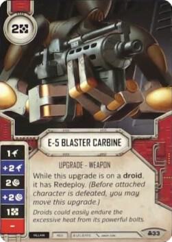 E-5 Blaster Carbine (Card Only) - Convergence - Star Wars: Destiny - TCGplayer.com