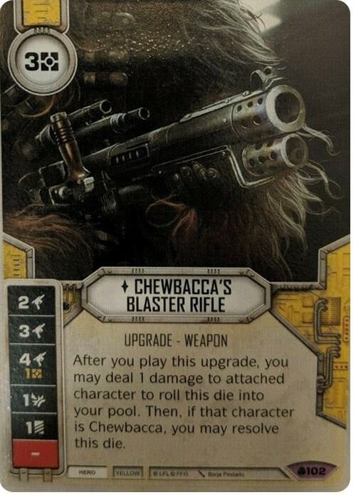 Chewbacca's Blaster Rifle - Convergence - Star Wars: Destiny ...