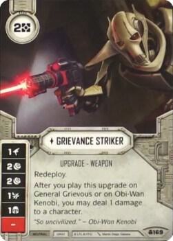 Grievance Striker (Card Only) - Convergence - Star Wars: Destiny - TCGplayer.com