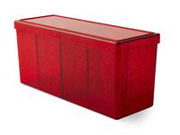 Dragon Shield Storage Box with 4 compartments - Ruby (Holds 270 ...