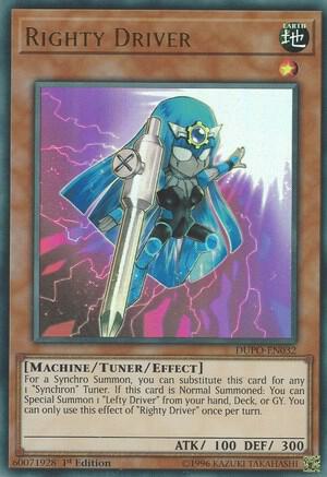 Lefty Driver - Structure Deck: Mechanized Madness - YuGiOh